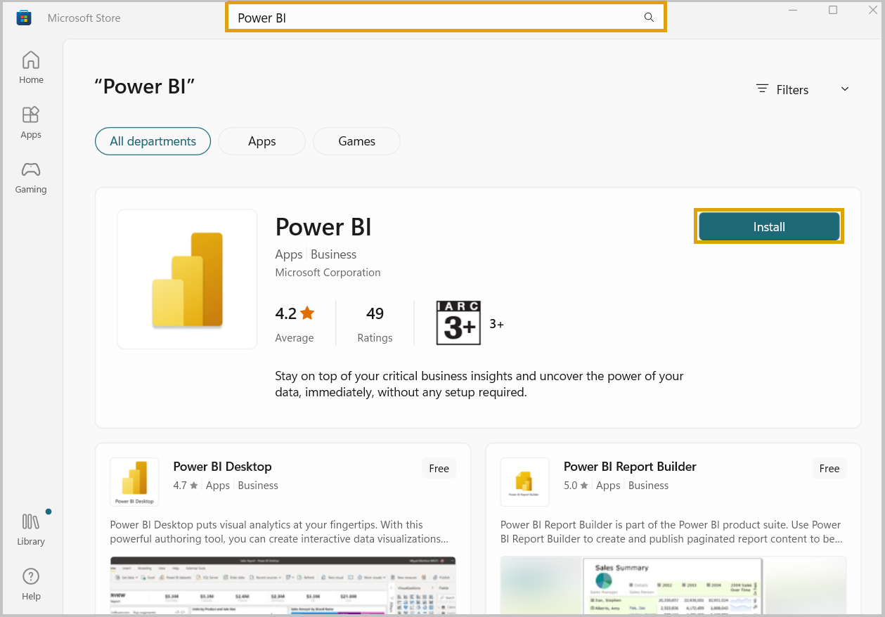Introduction to Power BI – Binary Gold